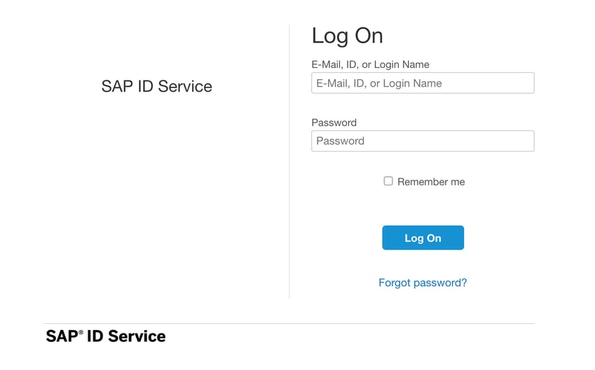 What is the SAP Universal ID?
