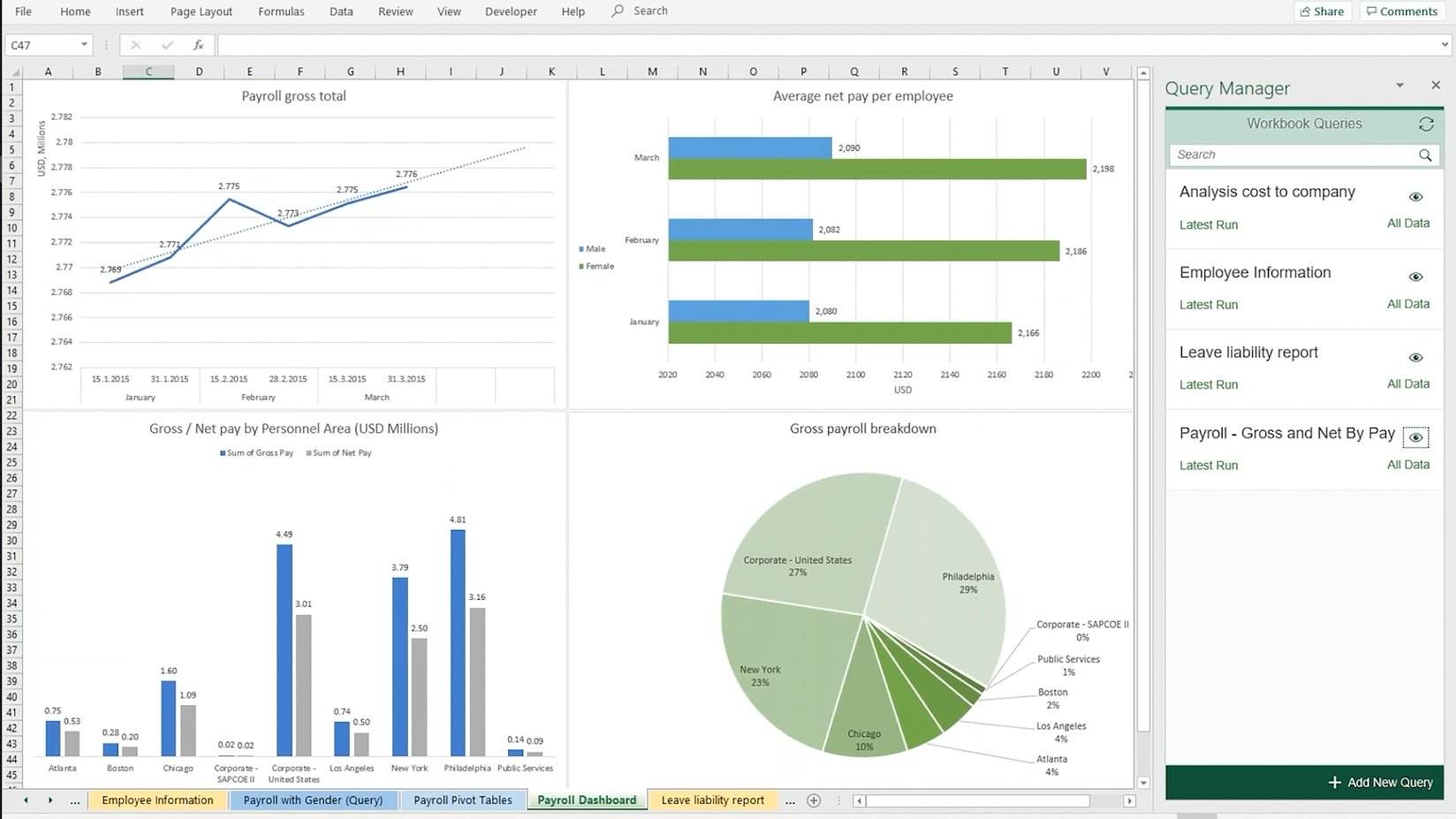 Query Manager Microsoft Excel Add-On: Work with SAP data in MS Excel