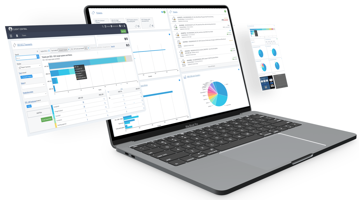 Client Central: Secure SaaS platform