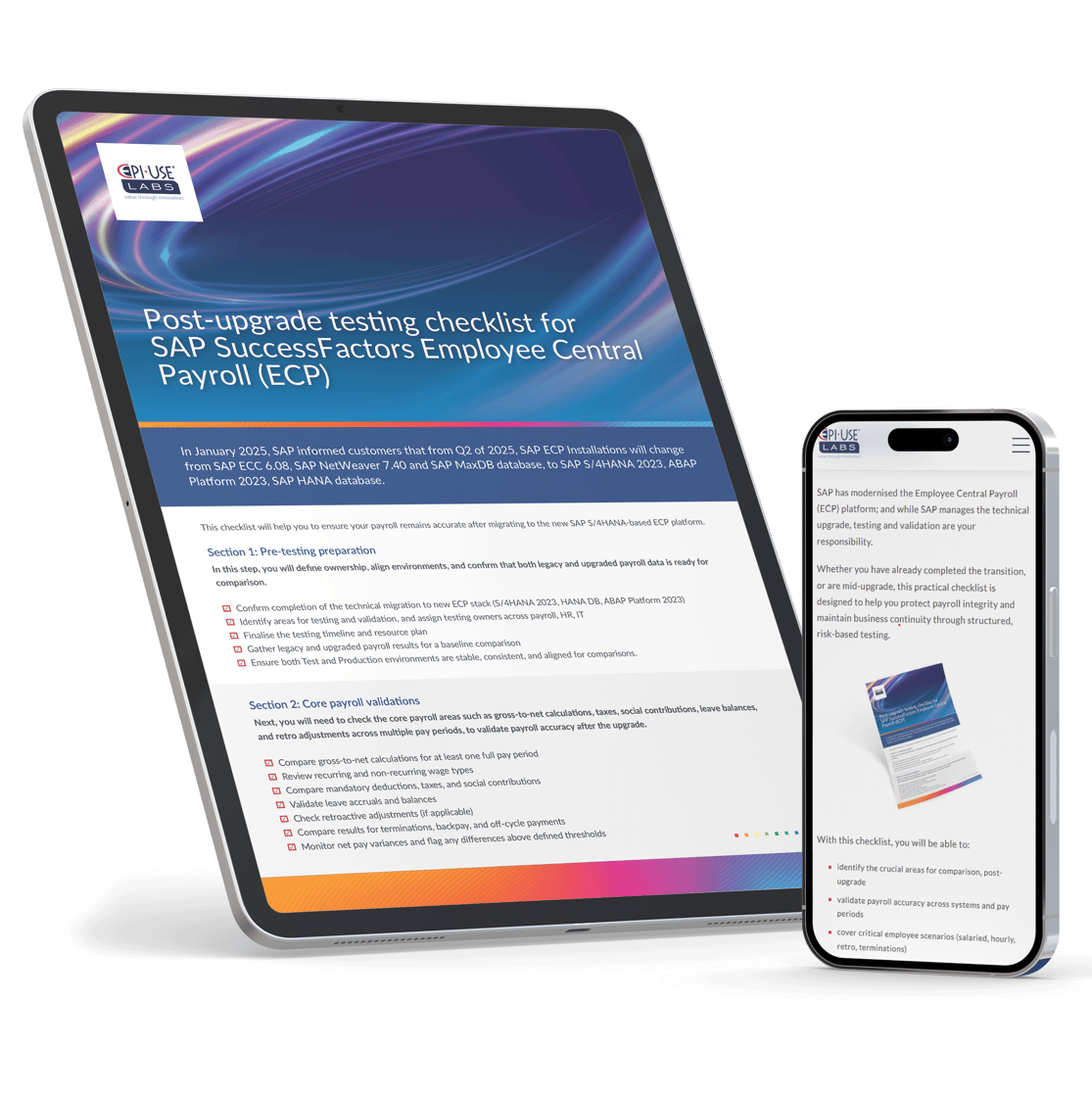 Request Checklist: Payroll accuracy after SAP SuccessFactors Employee ...