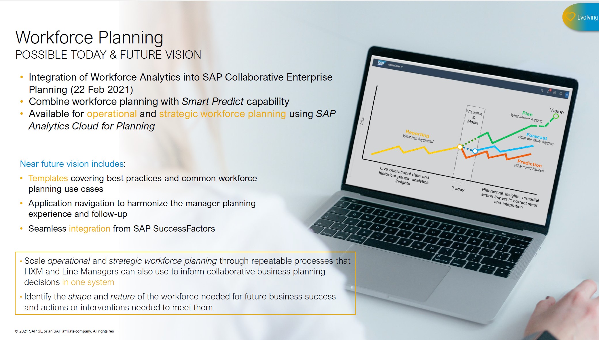People Analytics: SAP SuccessFactors Workforce Planning is sundown