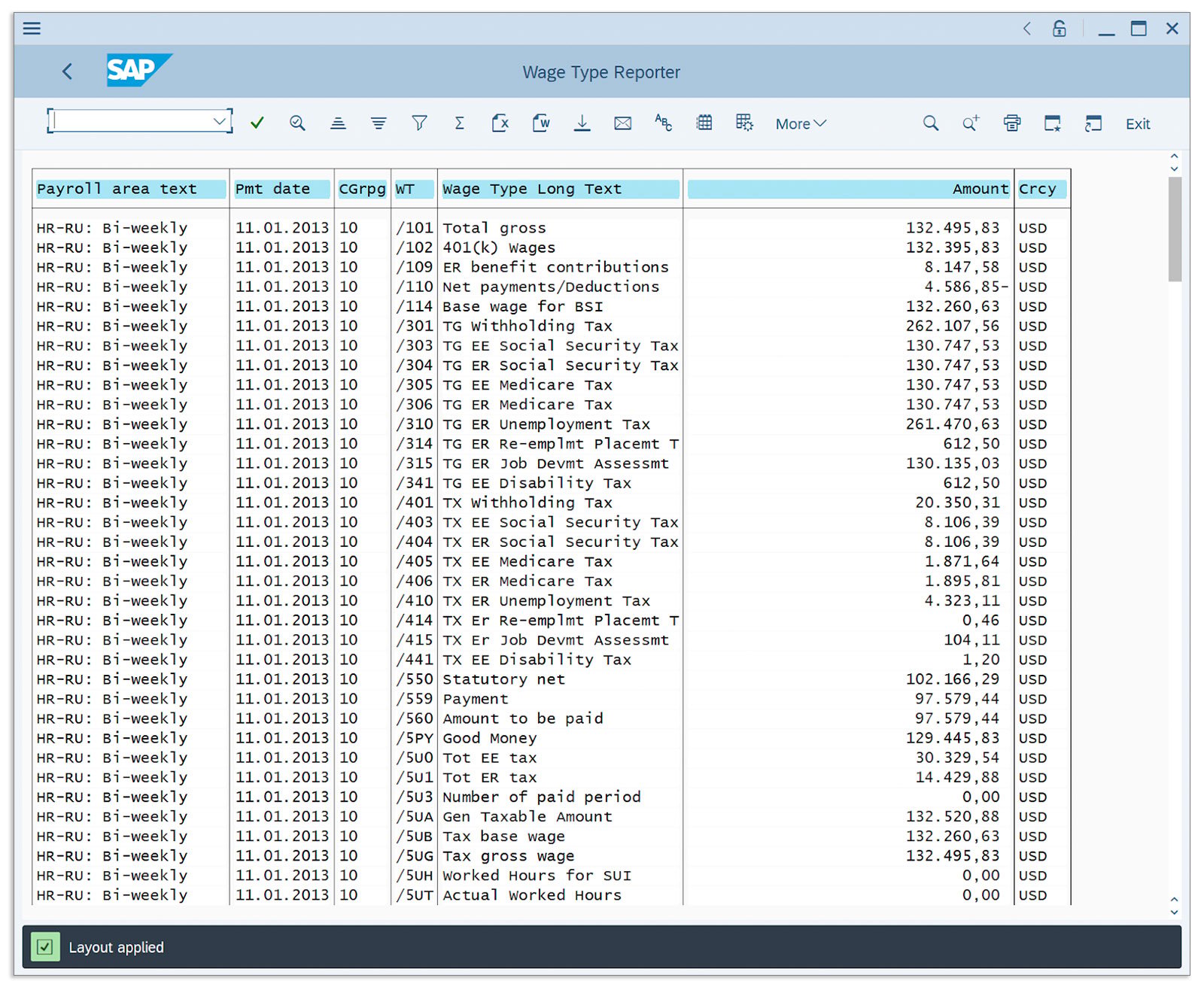 Why struggle with the SAP Wage Type Reporter when you can use Query ...