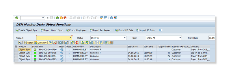 Using eCATT to automate loading records with specific keys