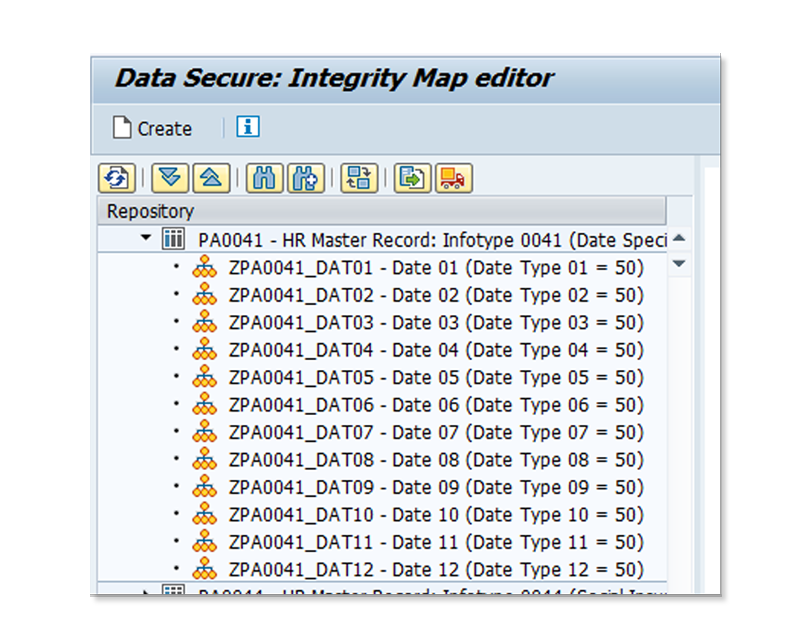 Date Scrambling on Infotype 41 Date Specifications