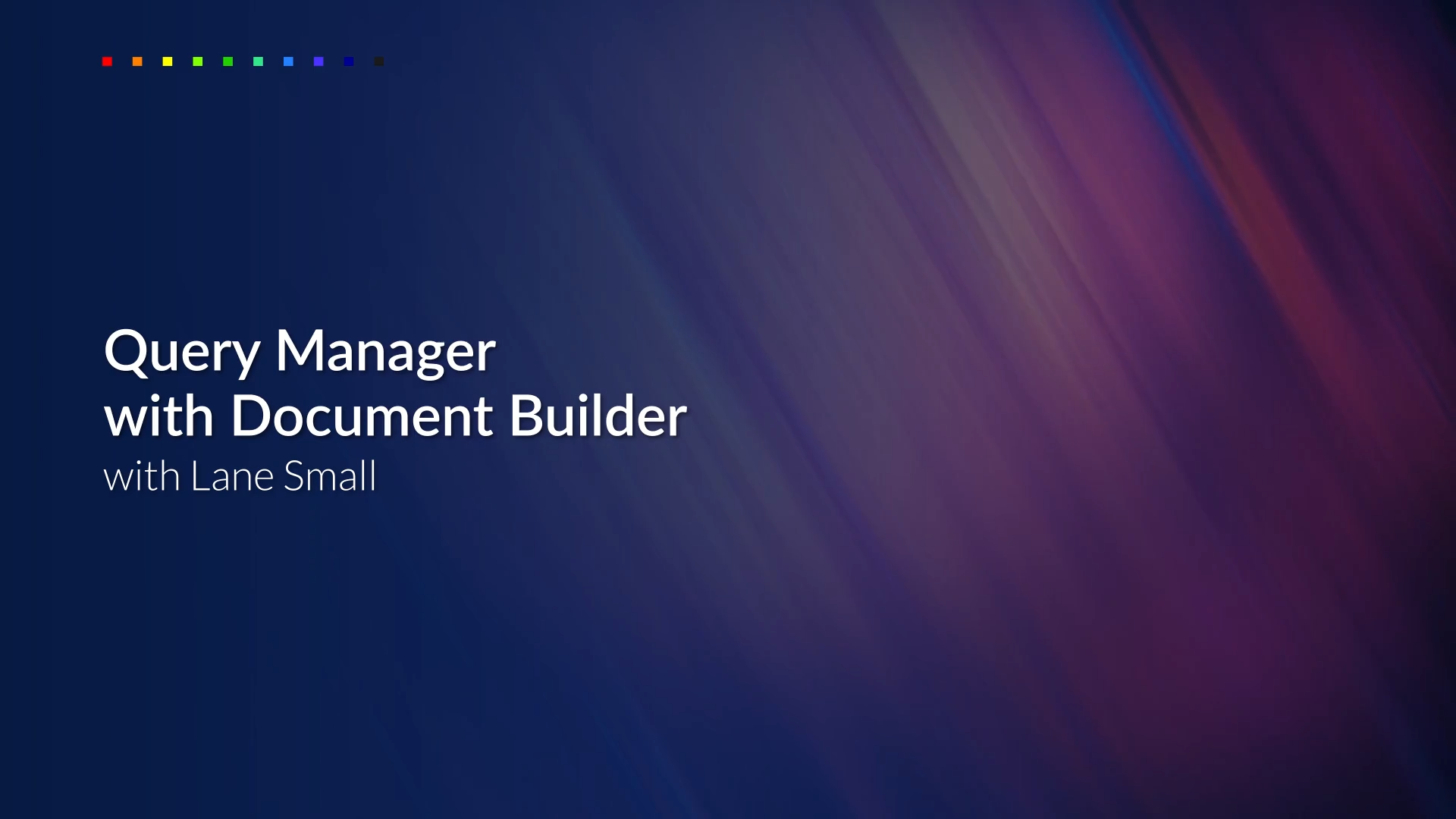 Professional communication with Document Builder